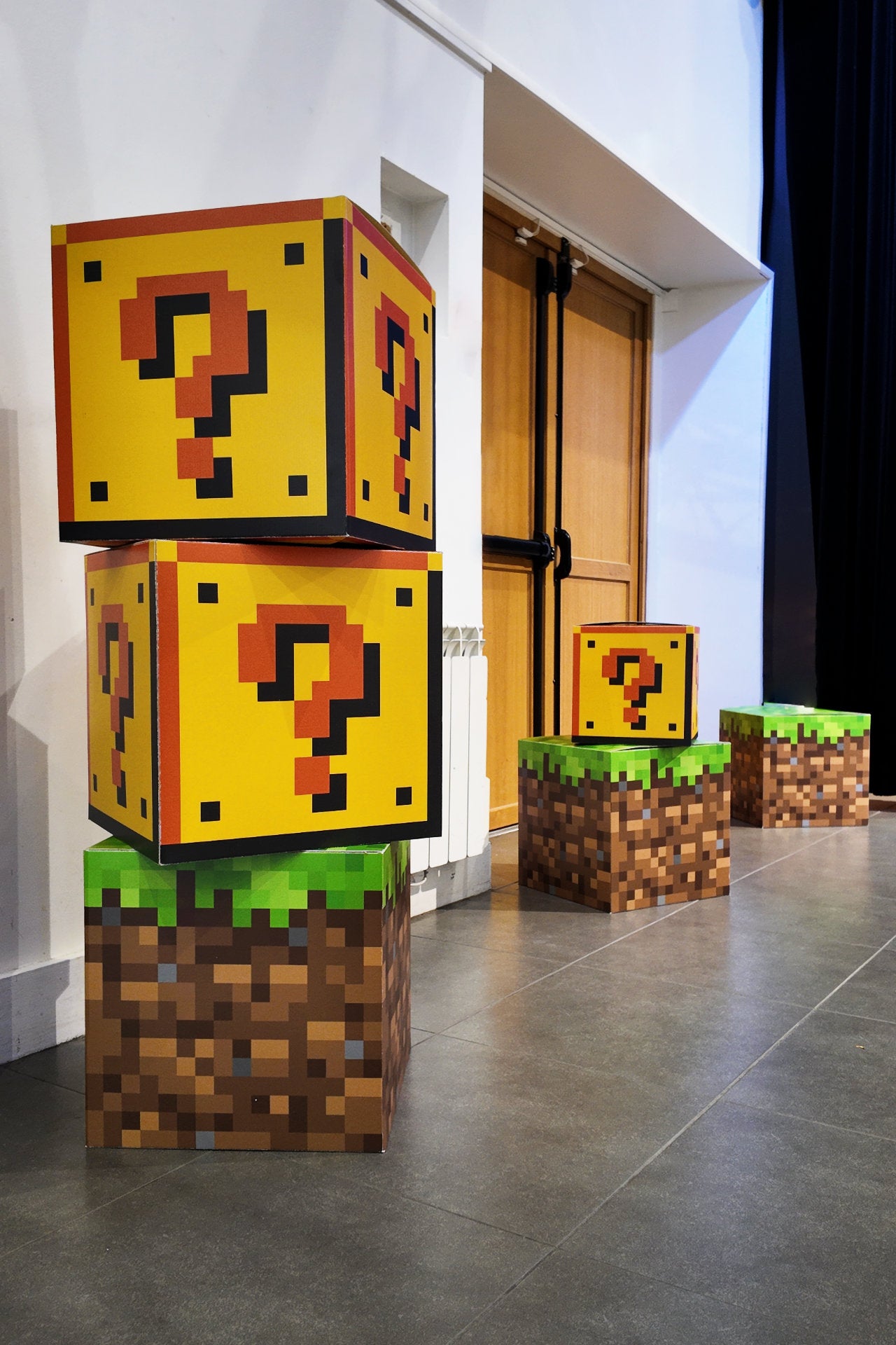 Cubes Mario & Minecraft – DT WORKSHOP