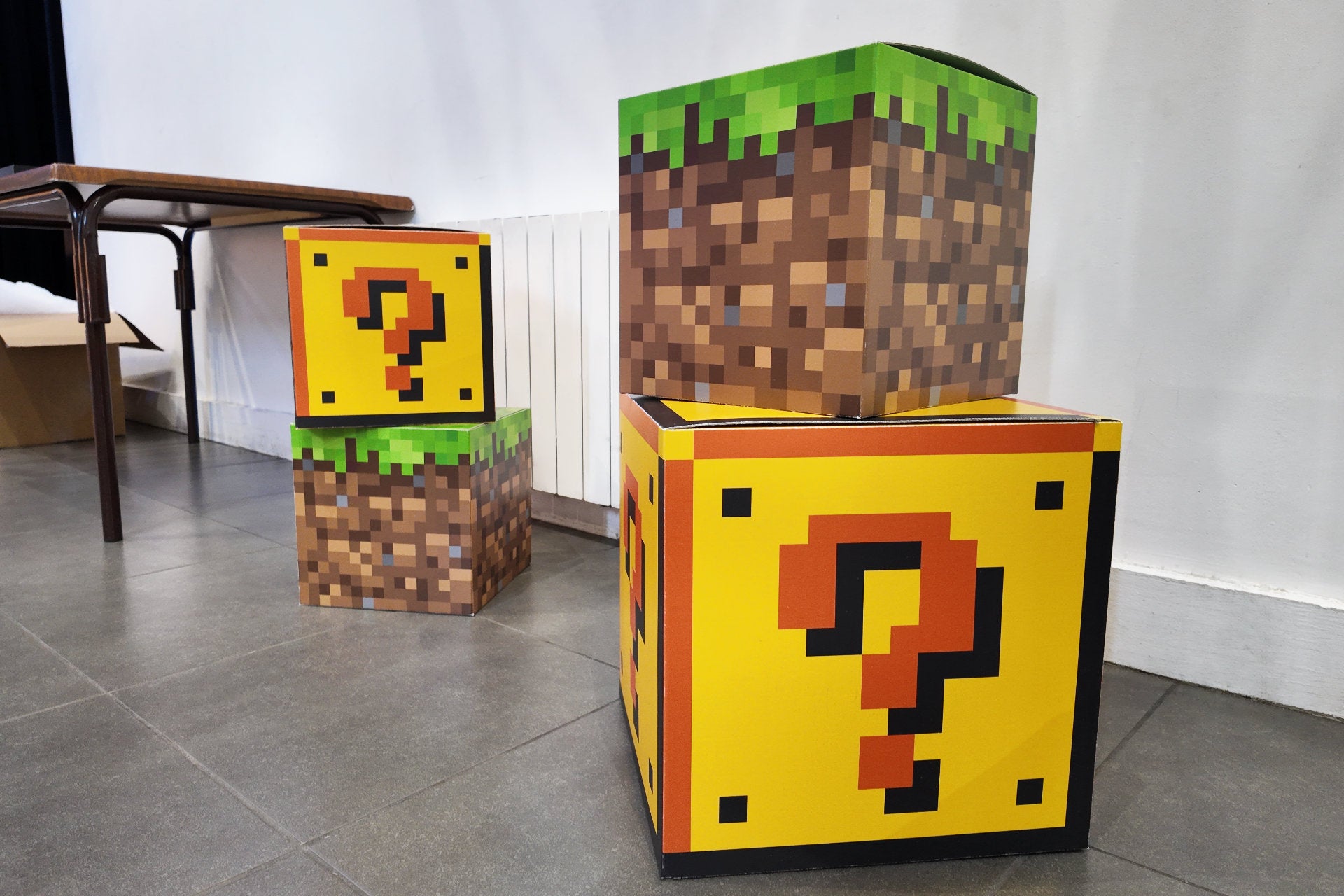 Cubes Mario & Minecraft – DT WORKSHOP