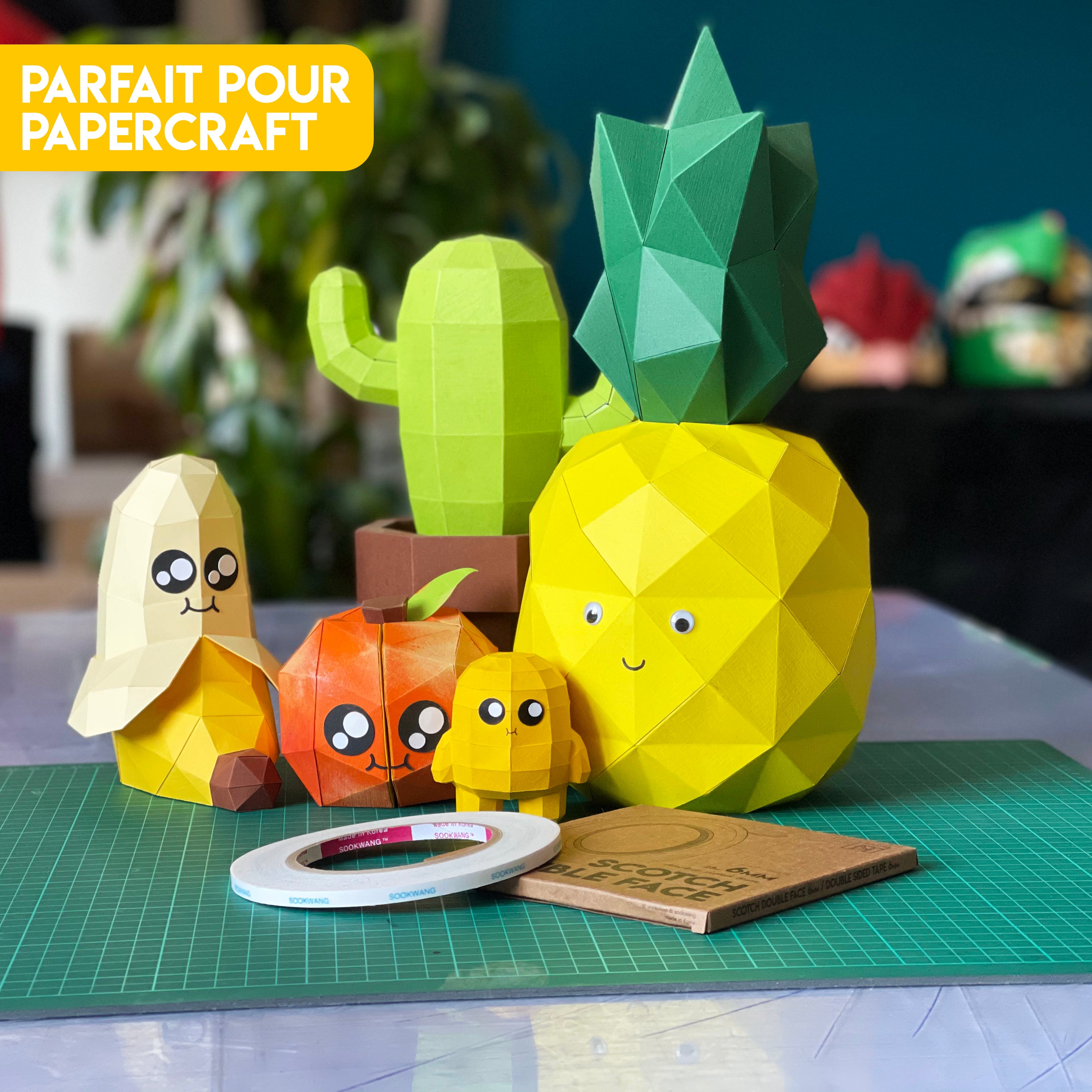 Rouleau Scotch Double Face Extra Fort (longueur 25 m, largeur 6 mm ...