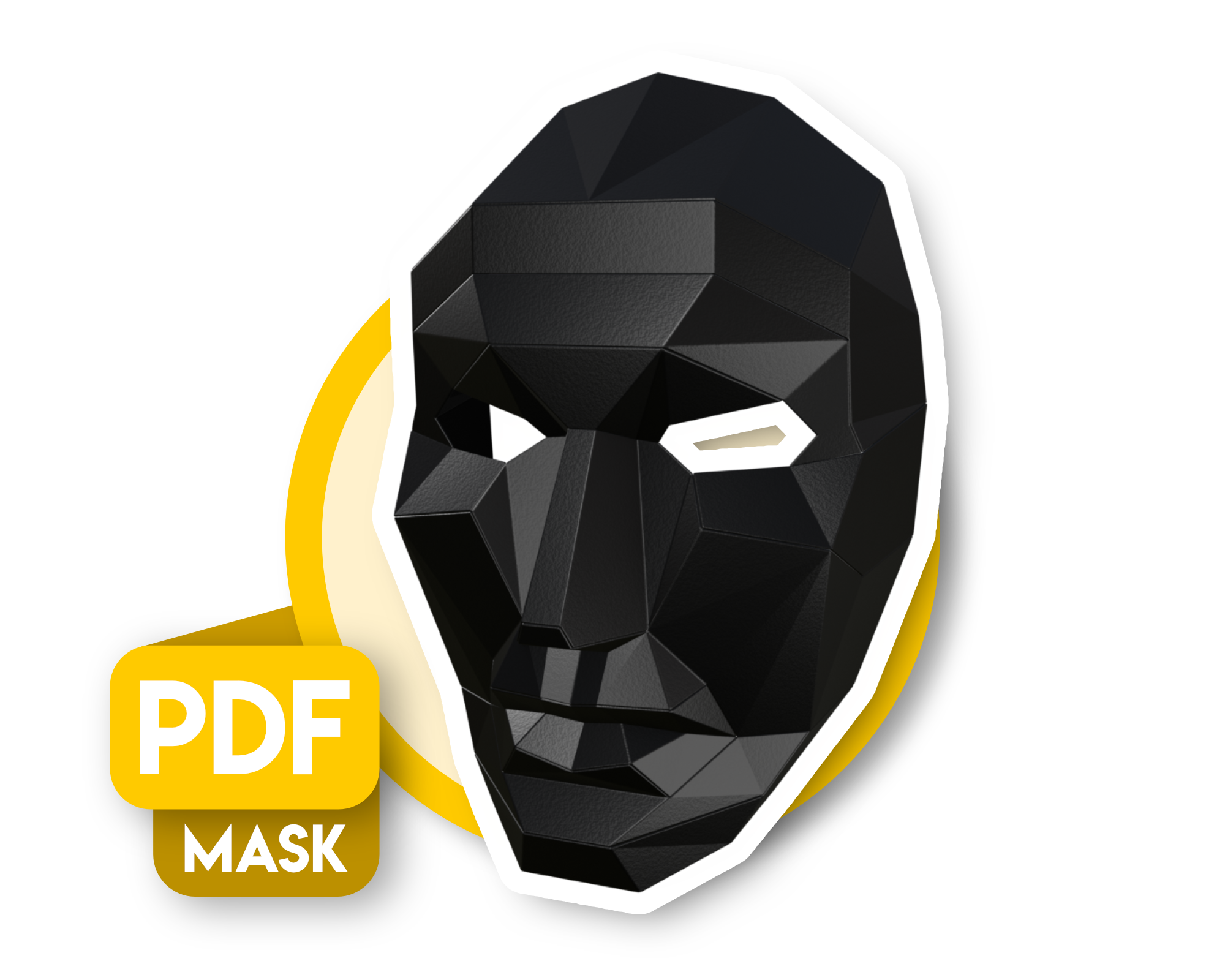 Front Man - Squid Game Papercraft 3D Origami DIY - Télécharger PDF – DT ...