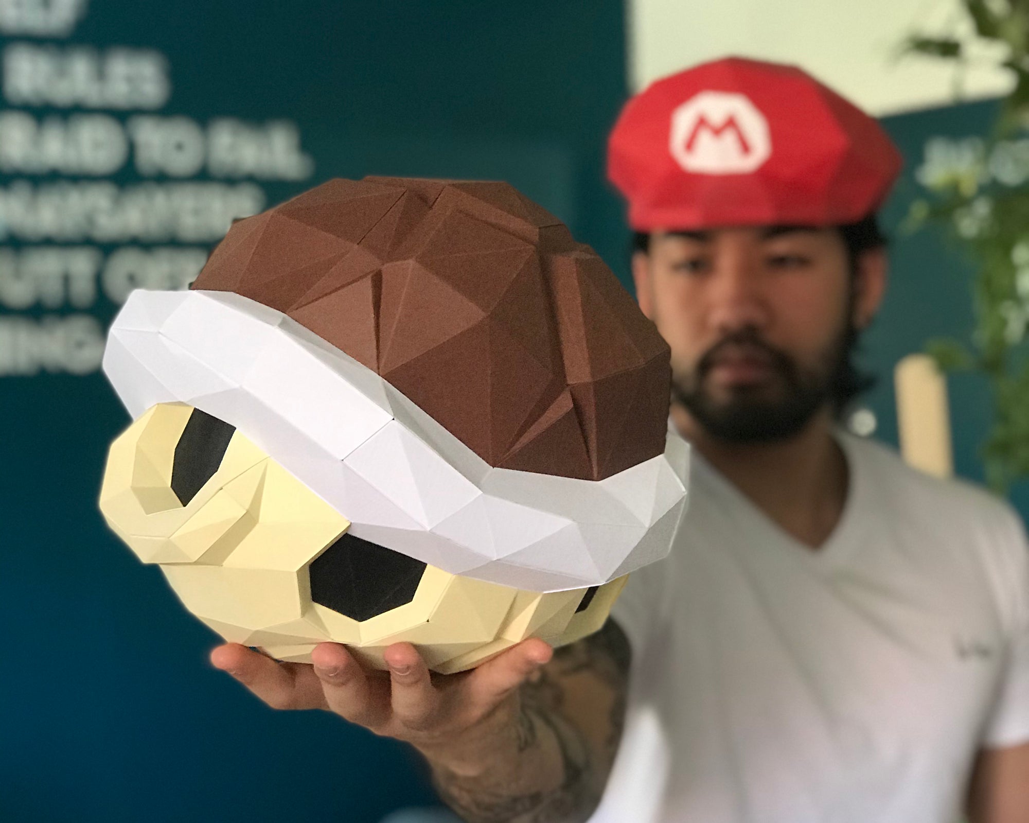 Carapace de Tortue - Koopa Nintendo Mario Papercraft - Télécharger PDF ...