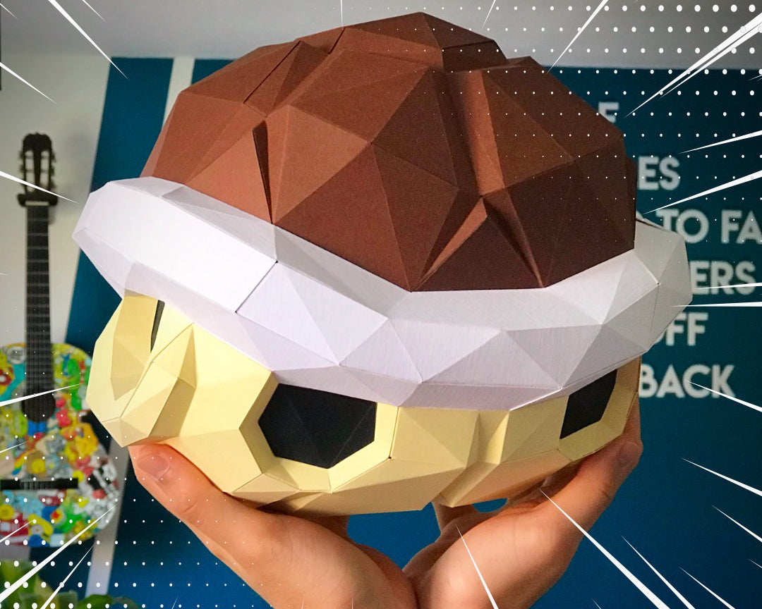 Carapace de Tortue - Koopa Nintendo Mario Papercraft - Télécharger PDF ...